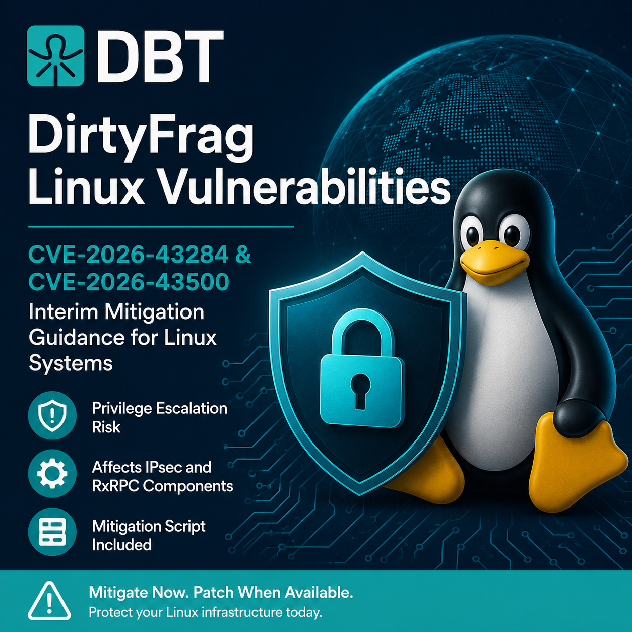 DirtyFrag Linux Vulnerabilities (CVE-2026-43284 & CVE-2026-43500 ...